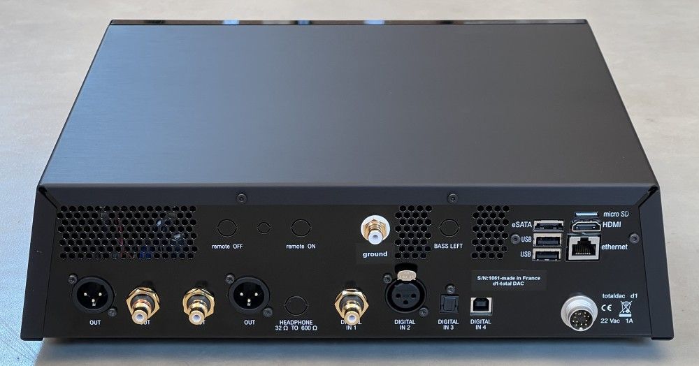 Totaldac Unveils the d1-total: Flagship DAC with Integrated Streamer