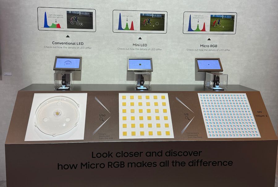 Samsung Introduces 130-Inch Micro RGB TV Concept at CES 2026 Showcasing ...