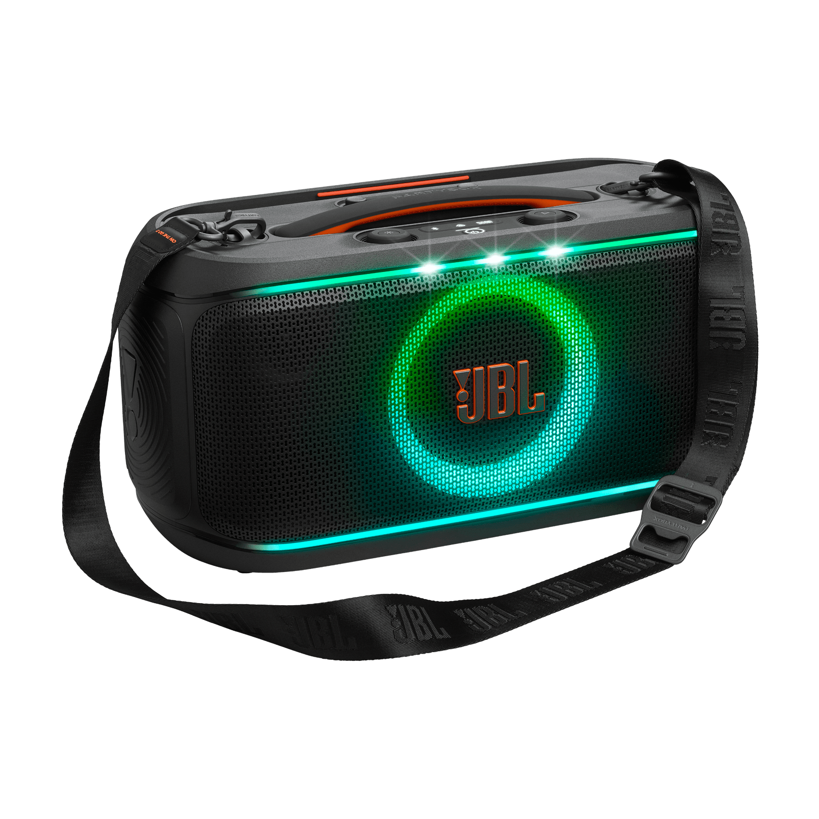 JBL PartyBox On-The-Go 2 ES: Portable Speaker with AI Sound Boost ...