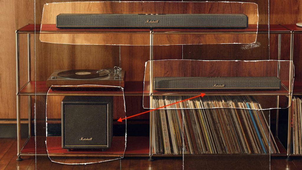 Marshall Heston 60 Soundbar and Sub 200 Subwoofer: Compact, Retro ...